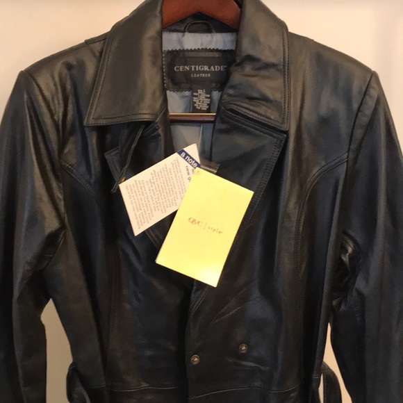 Centigrade | Jackets & Coats | Centigrade Black Leather Jacket | Poshmark